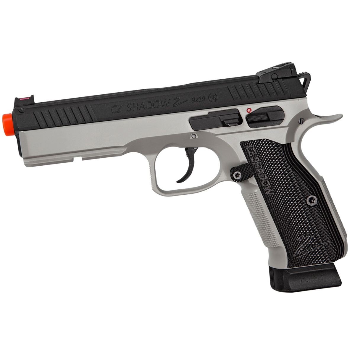 ASG CZ Shadow 2 Gas Blowback CO2 Airsoft Pistol (Color: Black / Urban ...