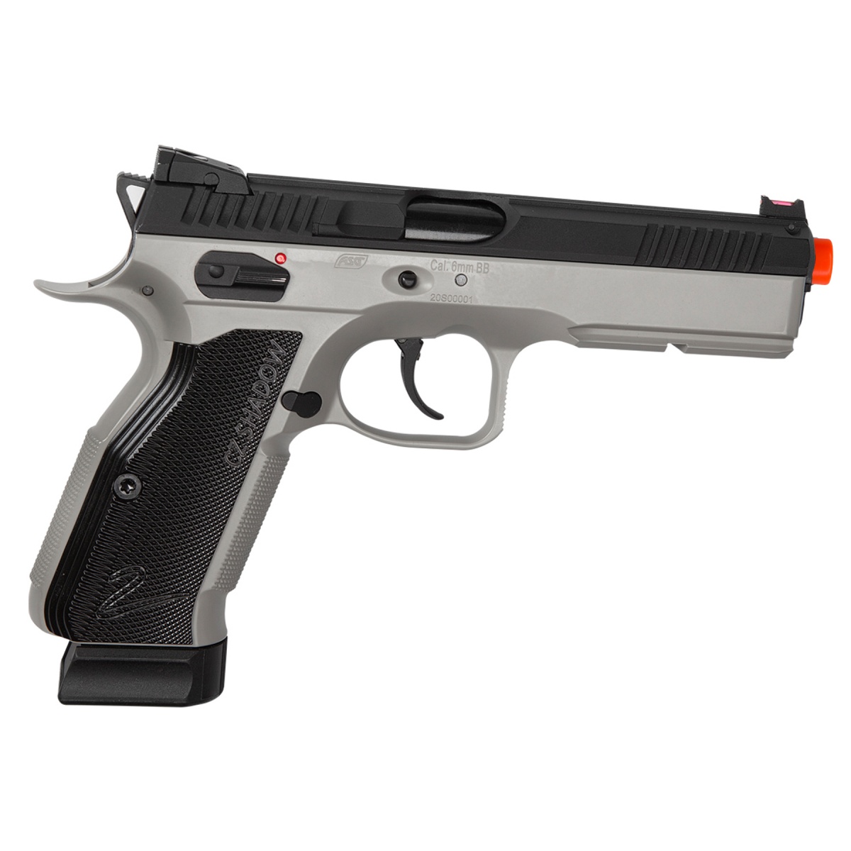 ASG CZ Shadow 2 Gas Blowback CO2 Airsoft Pistol (Color: Black / Urban ...