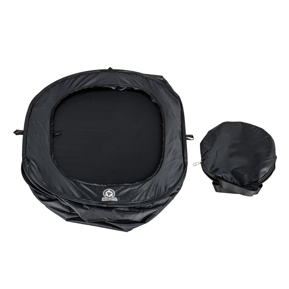 Lancer Tactical Portable Airsoft Target Tent, Black | Airsoft Megastore