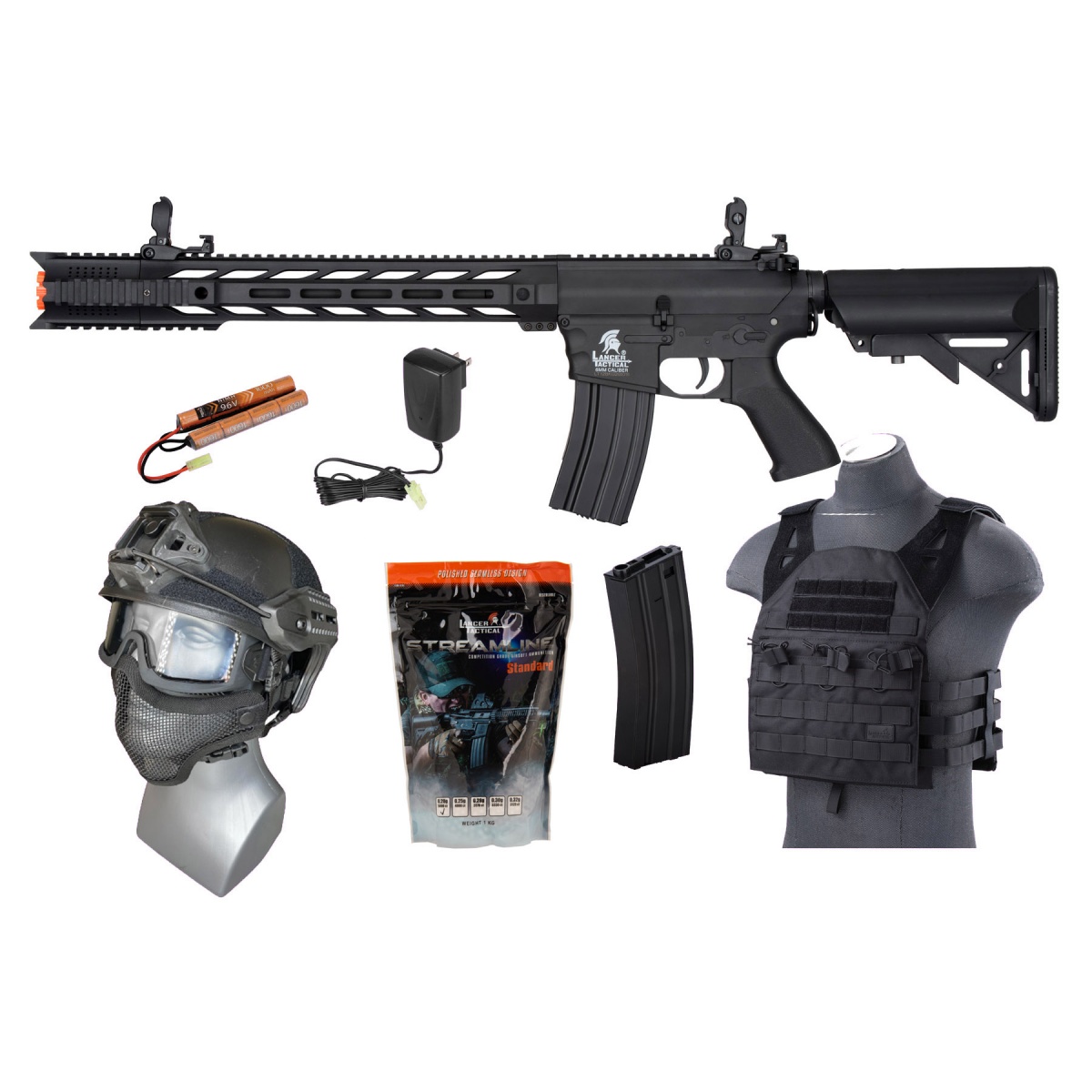 Lancer Tactical LT-25B Airsoft Beginner Package #2 | Airsoft Megastore