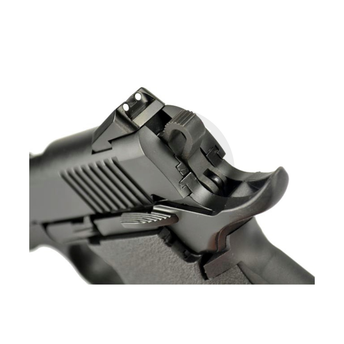 KJW Metal Slide KP11 CO2 Pistol - (Black) | Airsoft Megastore