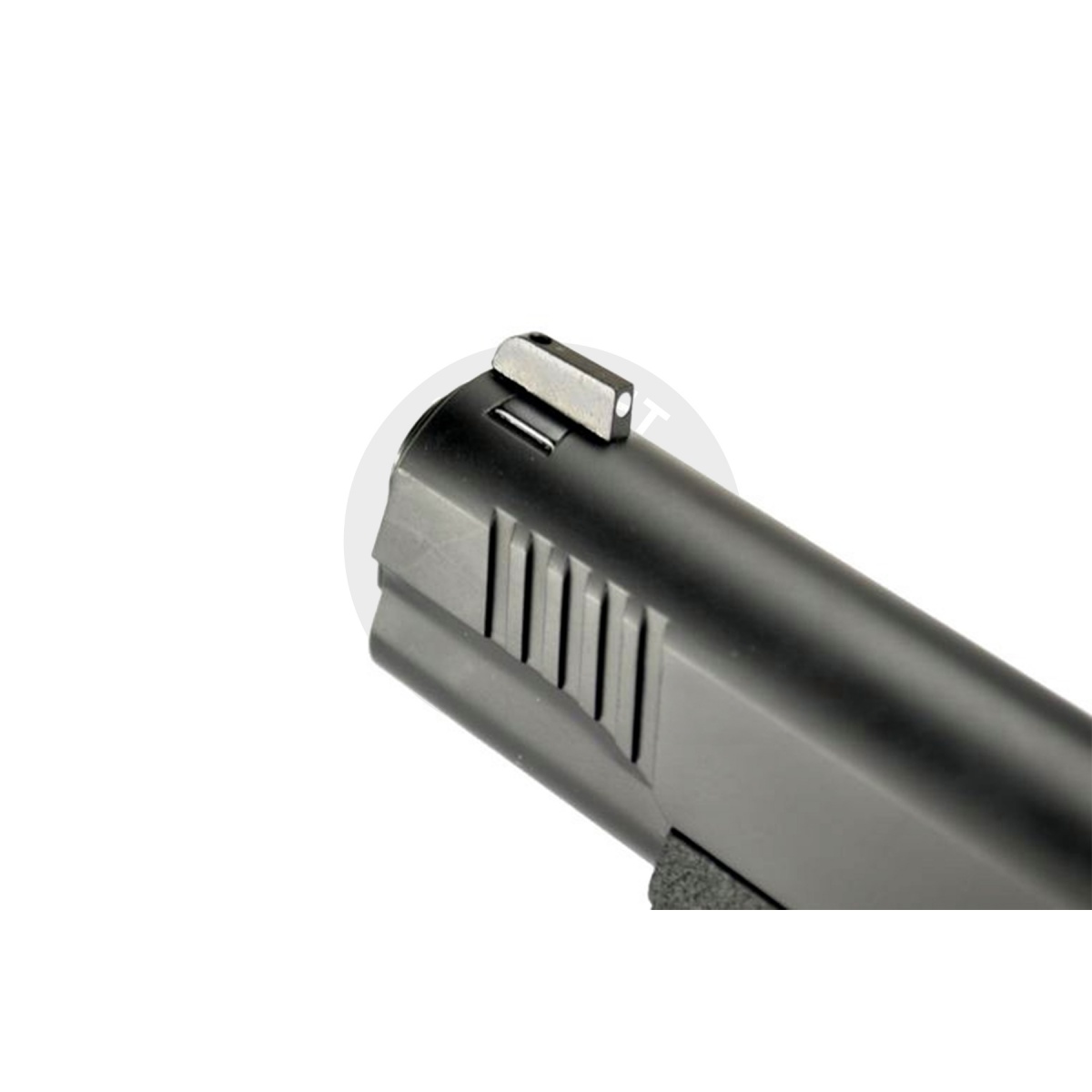 KJW Metal Slide KP11 CO2 Pistol - (Black) | Airsoft Megastore