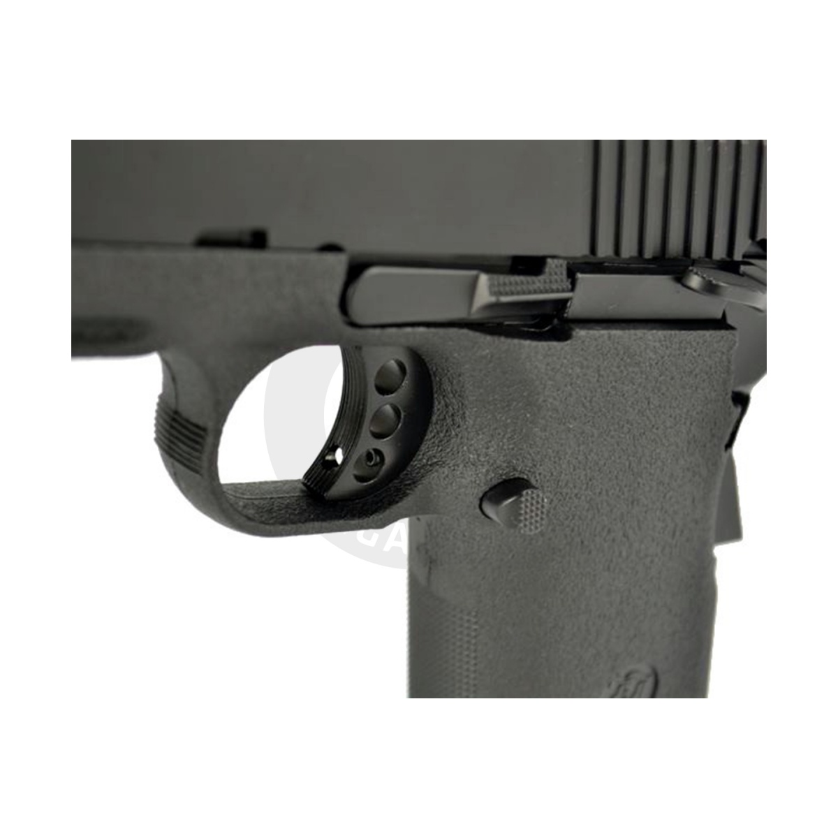 KJW Metal Slide KP11 CO2 Pistol - (Black) | Airsoft Megastore