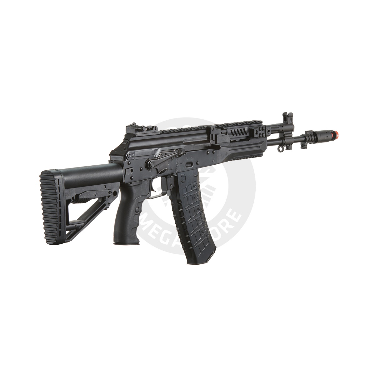 LCT AK LCK-12 Stamped Steel Airsoft AEG w/ Side-Folding Stock Tube & GATE ASTER V2 SE Expert ...