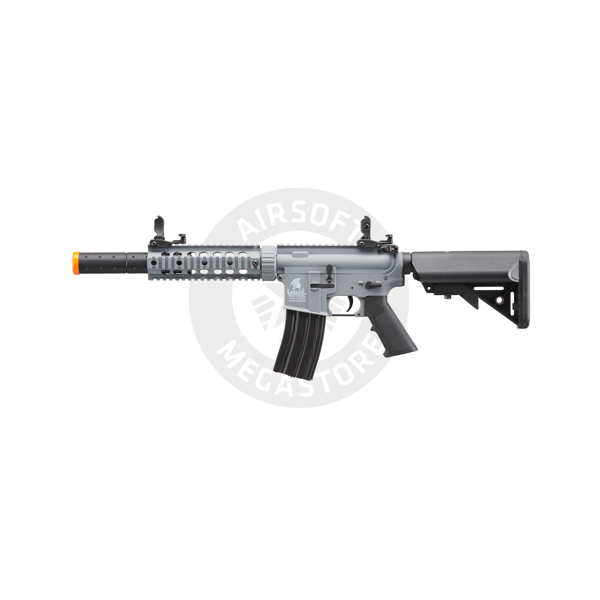Lancer Tactical Gen 2 M4 SD Carbine Airsoft AEG Rifle (Color: Gray ...