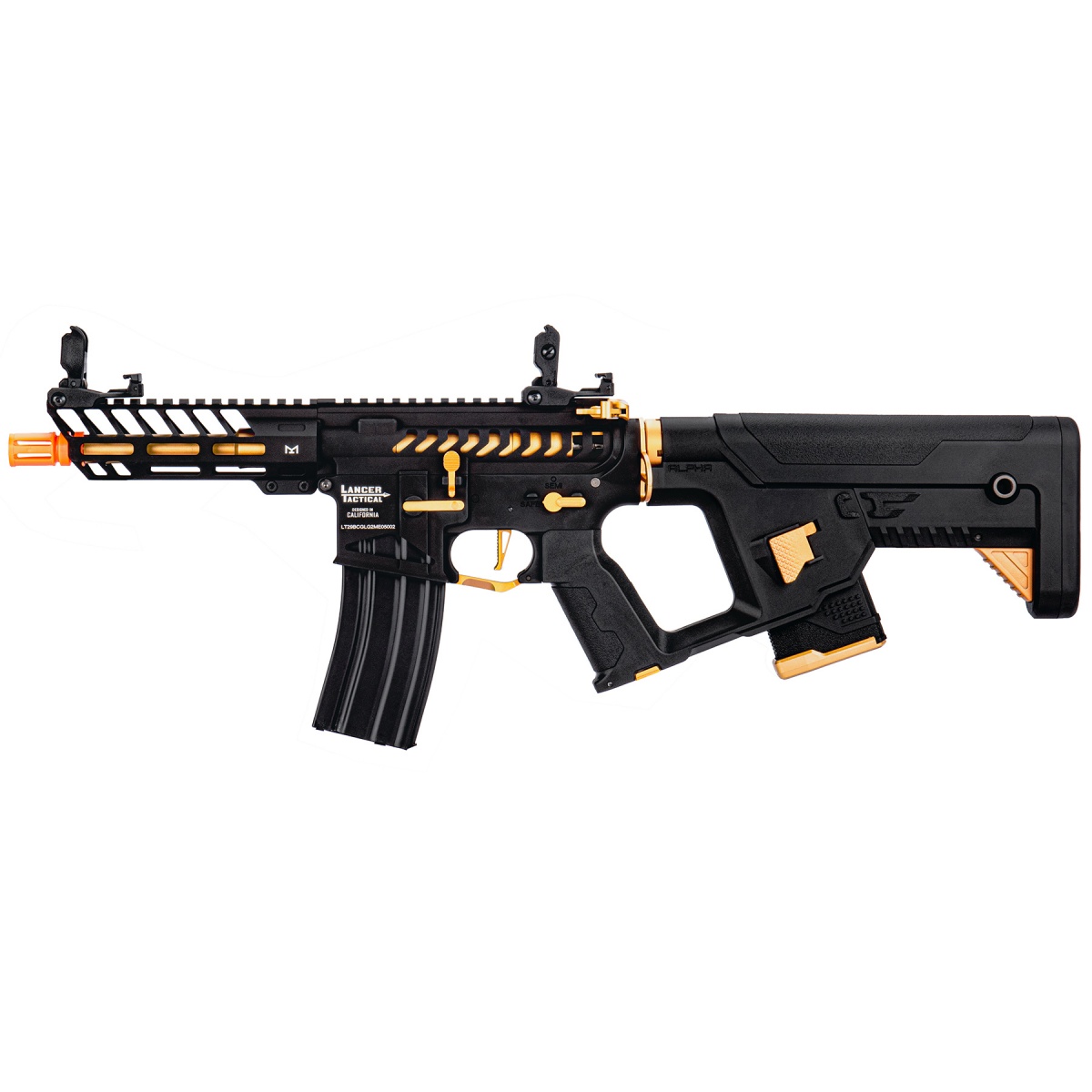 Lancer Tactical Enforcer NEEDLETAIL Skeleton AEG [Low FPS] w/ Alpha ...