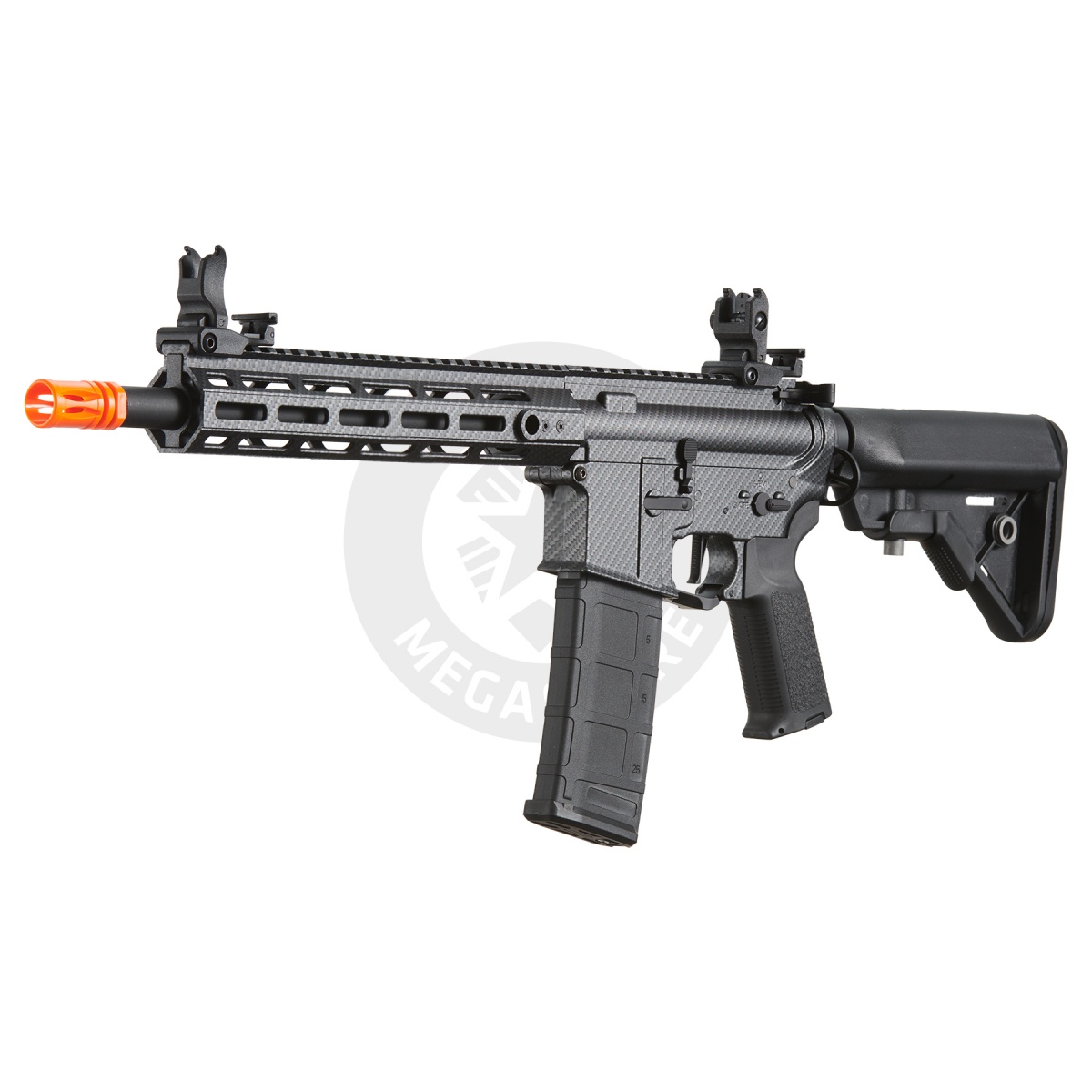 Lancer Tactical Gen 3 Hellion M-LOK 10" Airsoft M4 AEG (Black/Carbon ...