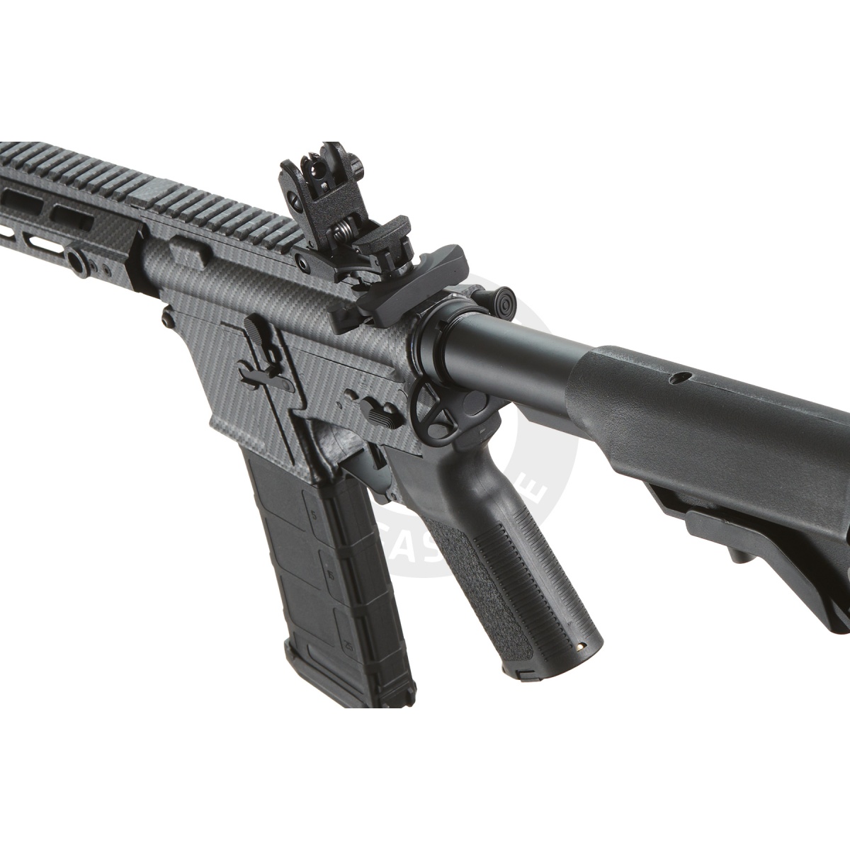 Lancer Tactical Gen 3 Hellion M-LOK 13" Airsoft M4 AEG (Black/Carbon ...