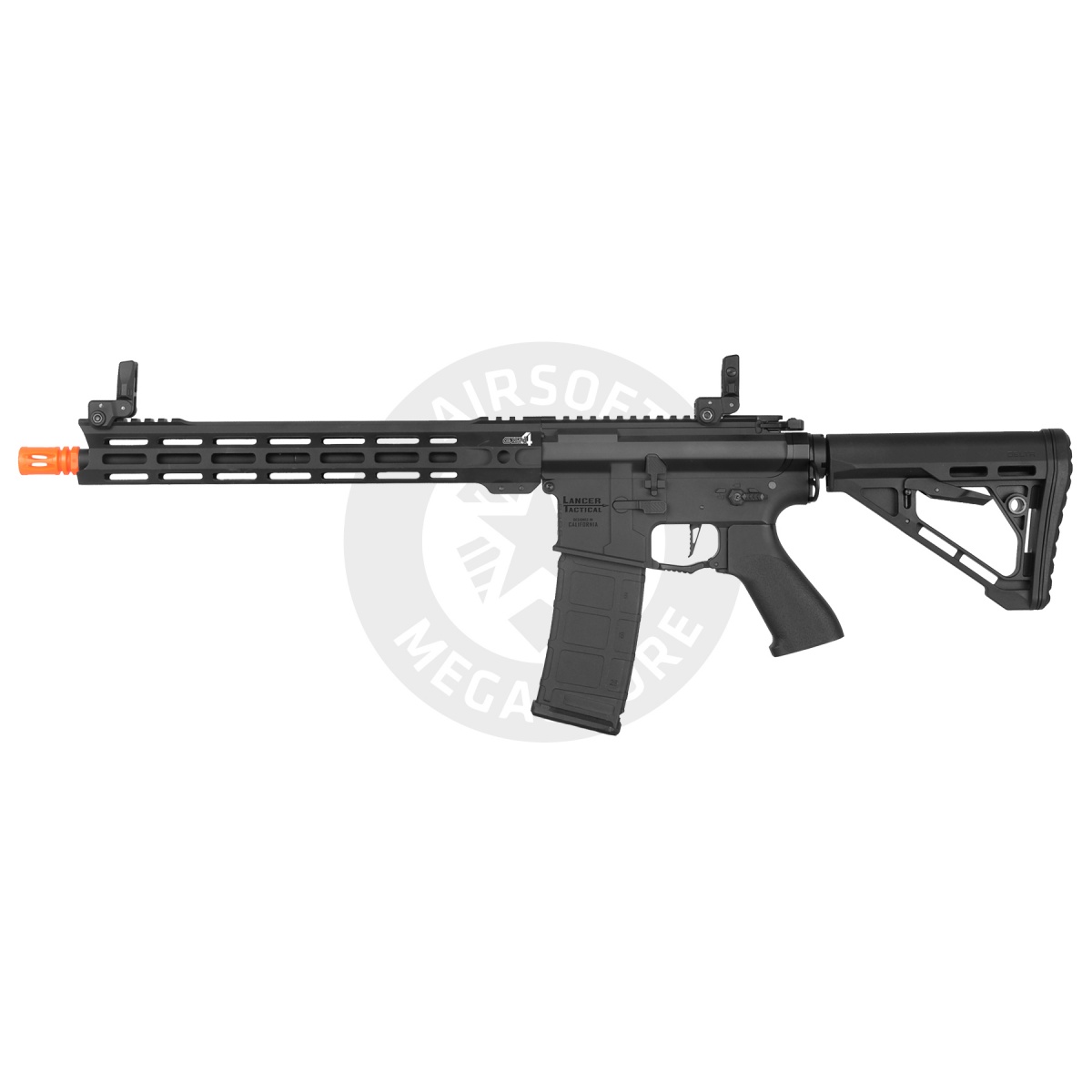 Lancer Tactical Gen 4 Predator Delta 12.5" Rail w/ Faxon Sight - (Black ...