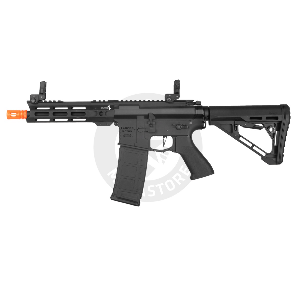 Lancer Tactical Gen 4 Predator Delta 7" Rail w/ Faxon Sight - (Black ...