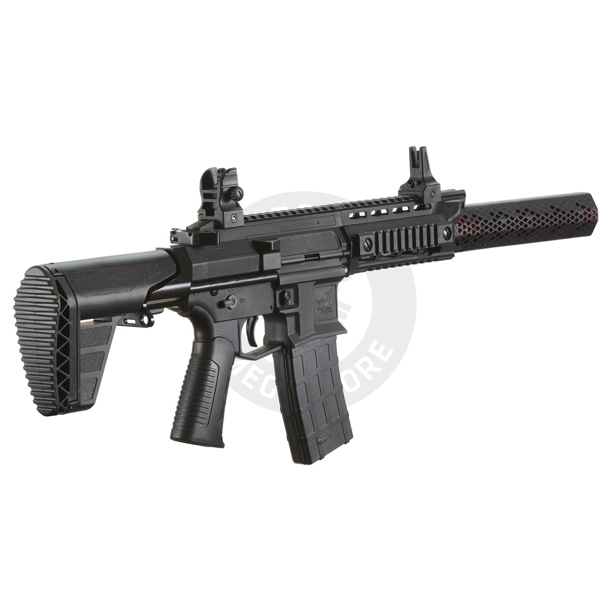 Bb Gun Rifle Lancer Tactical Hydra Air Rifle - Full/Semi Auto CO2 ...