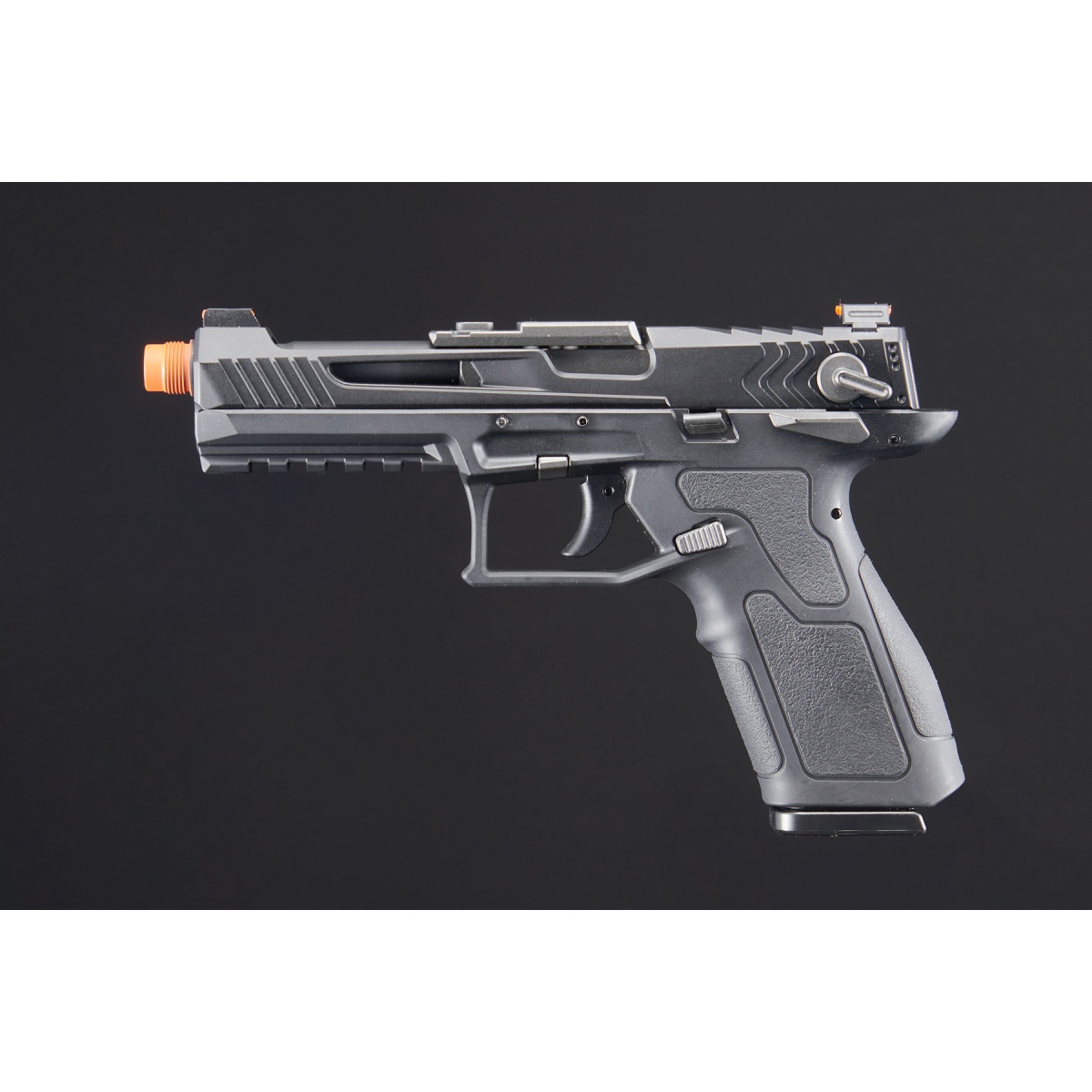 Lancer Tactical Competition Airsoft Pistol - (Black) | Airsoft Megastore