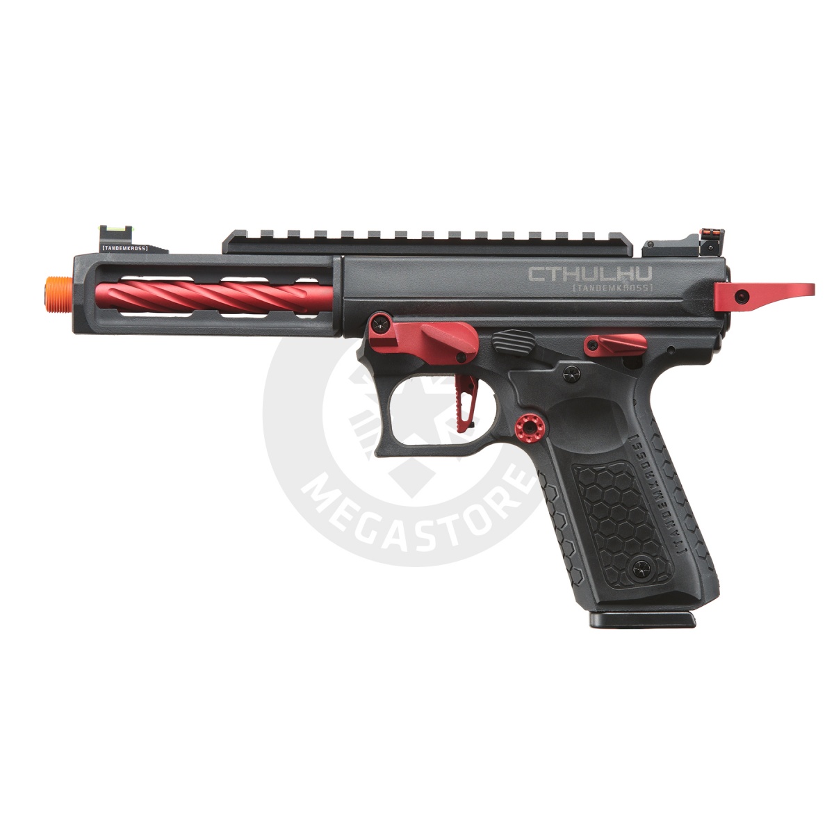 Tandemkross CTHULHU Gas Blow Back Pistol - (Black/Red) | Airsoft Megastore