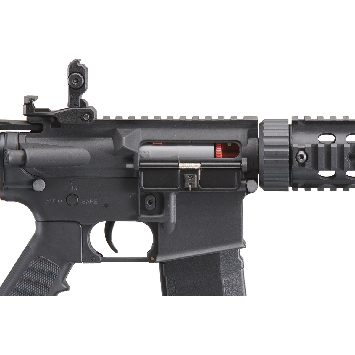 Lancer Tactical Gen 2 M4 SD Carbine Airsoft AEG Rifle (Color: Black ...