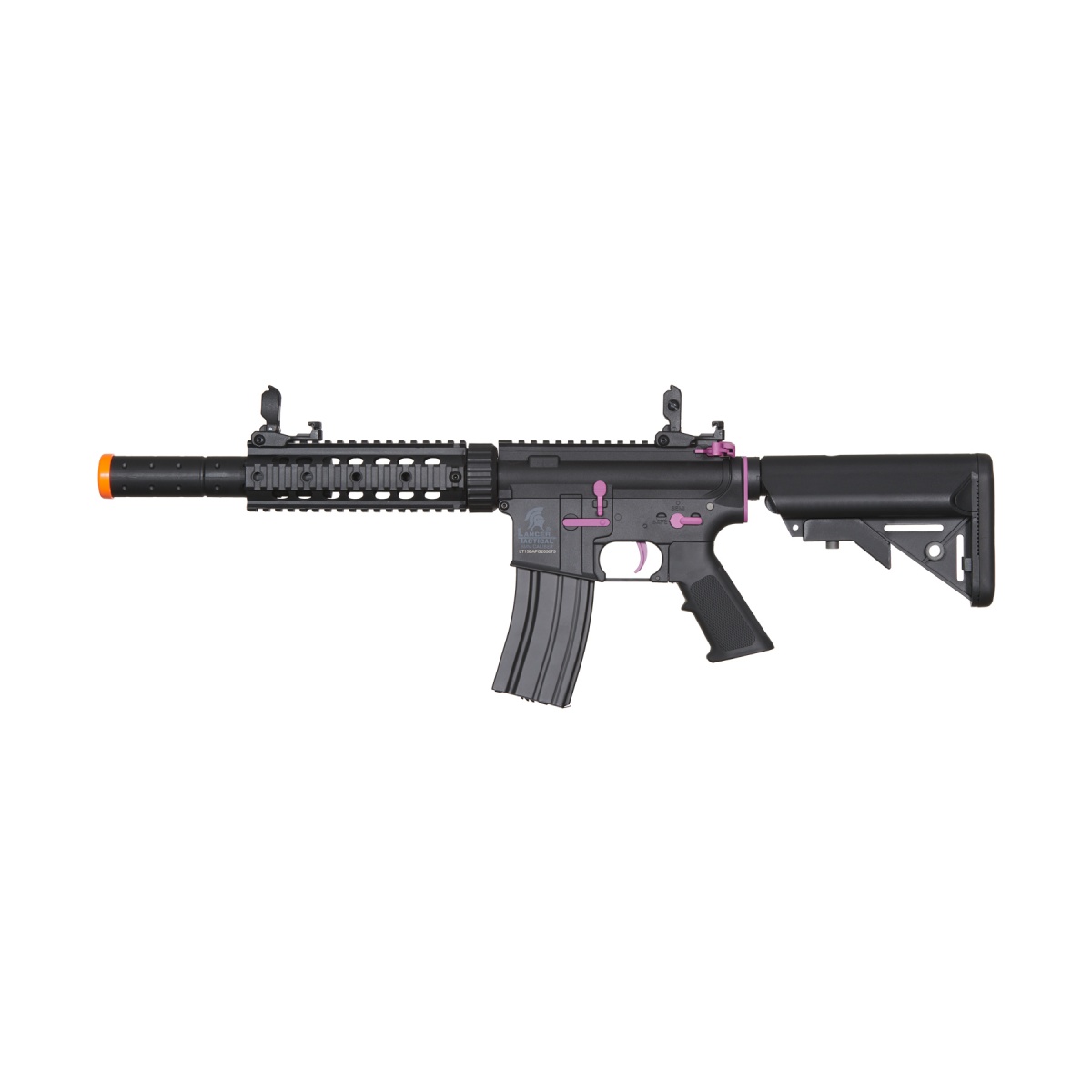 Lancer Tactical Gen 2 M4 SD Carbine Airsoft AEG Rifle with Mock ...