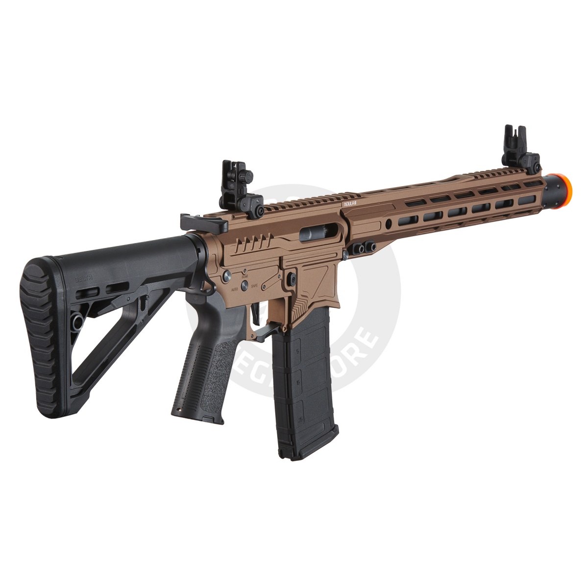 ZION ARMS R15 MK2 13" RAIL w/ NEBULA II ETU - (Bronze) | Airsoft Megastore