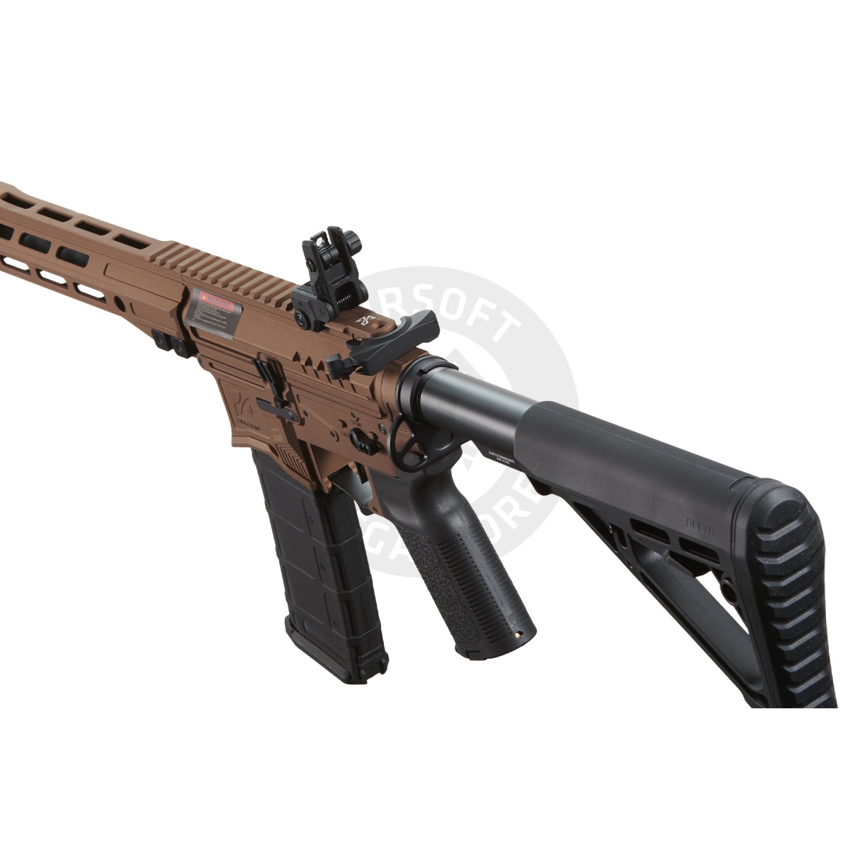 ZION ARMS R15 MK2 13" RAIL w/ NEBULA II ETU - (Bronze) | Airsoft Megastore