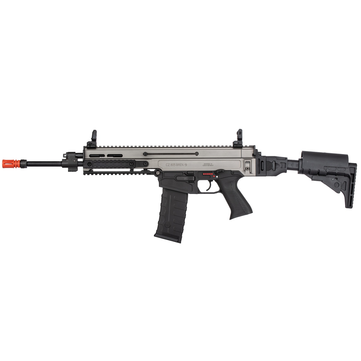 ASG Fully Licensed CZ 805 Bren A1 Carbine Airsoft AEG (Gray / Black) | Airsoft Megastore