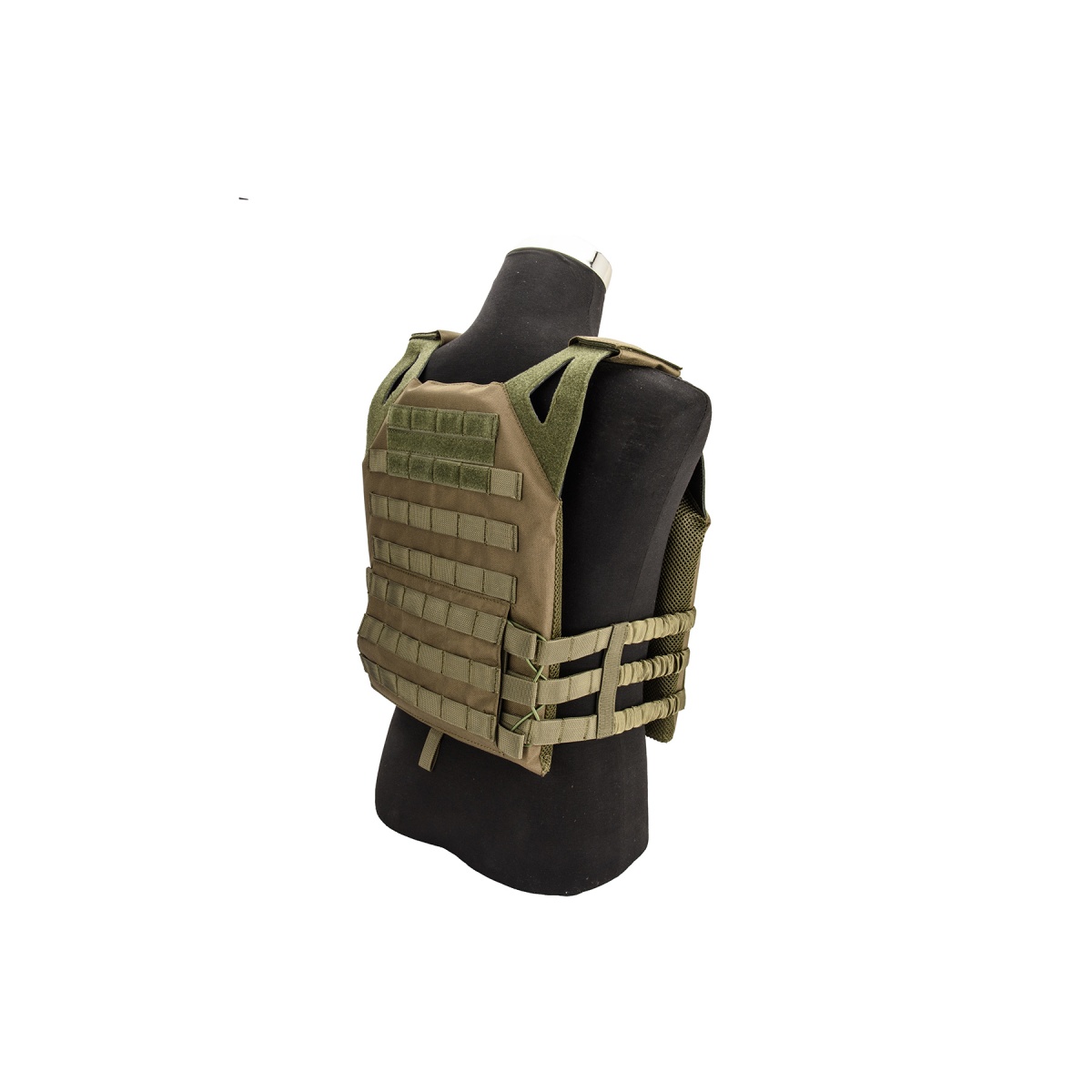 Lancer Tactical Lightweight Plate Carrier w/ Foam Dummy Plates (OD ...
