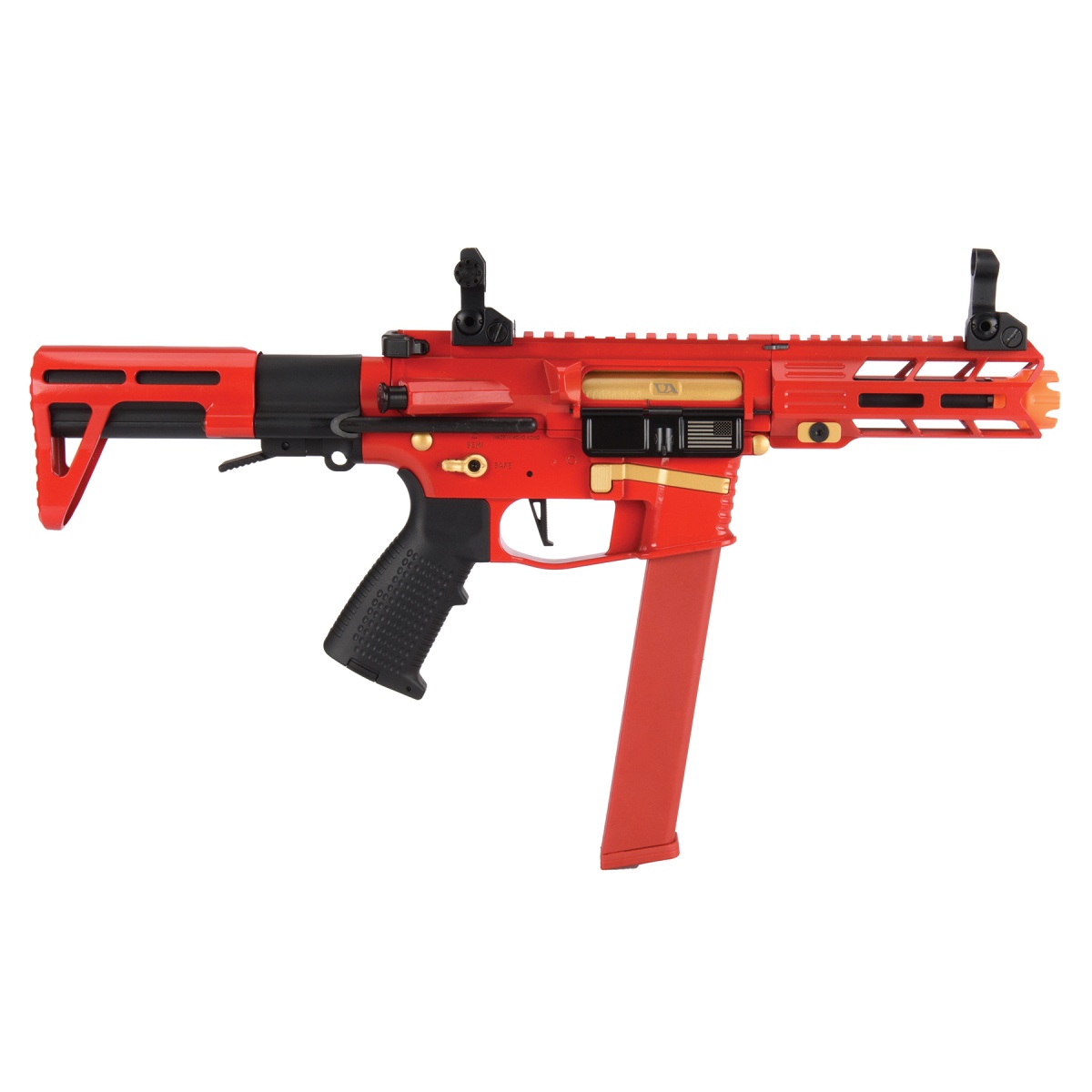 Classic Army Nemesis X9 PDW SMG AEG (Red) | Airsoft Megastore