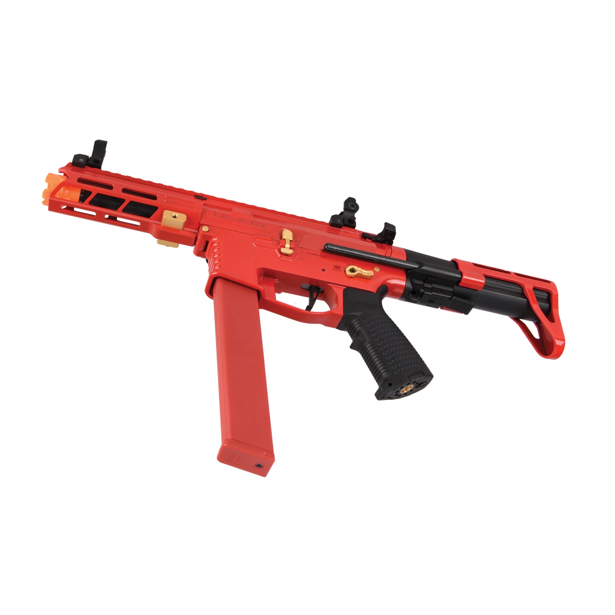 Classic Army Nemesis X9 PDW SMG AEG (Red) | Airsoft Megastore