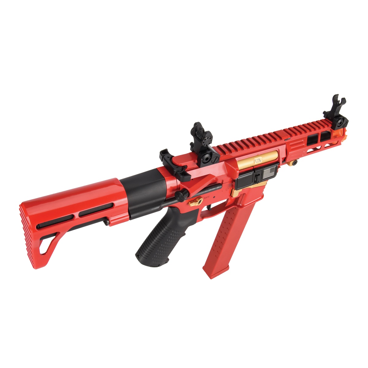 Classic Army Nemesis X9 PDW SMG AEG (Red) | Airsoft Megastore