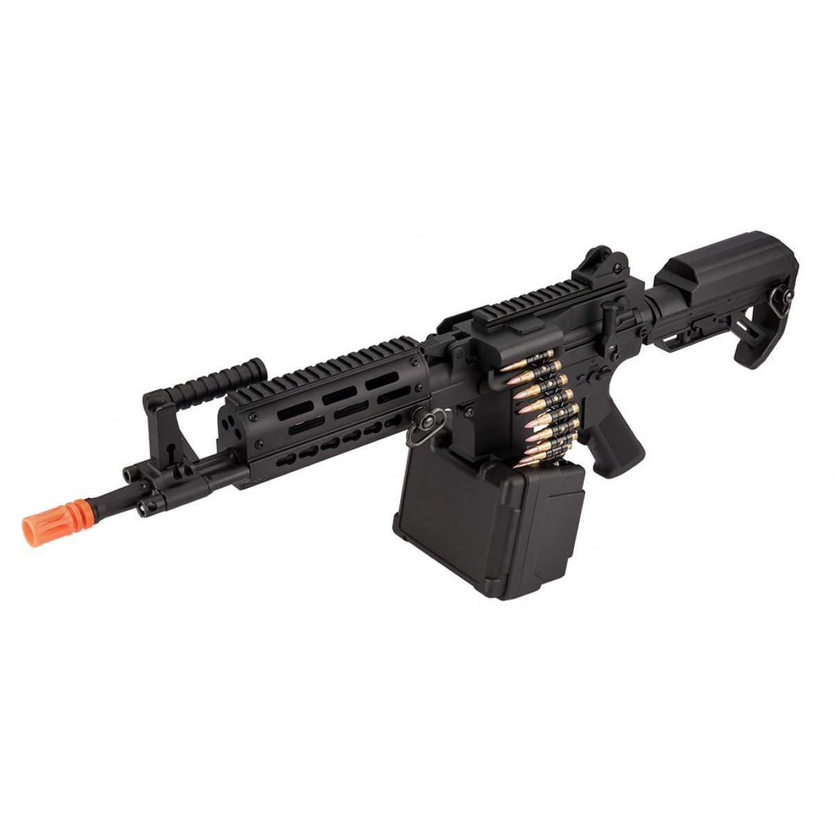 Golden Eagle MCR Light Machine Gun LMG Airsoft AEG Rifle [Short Barrel ...