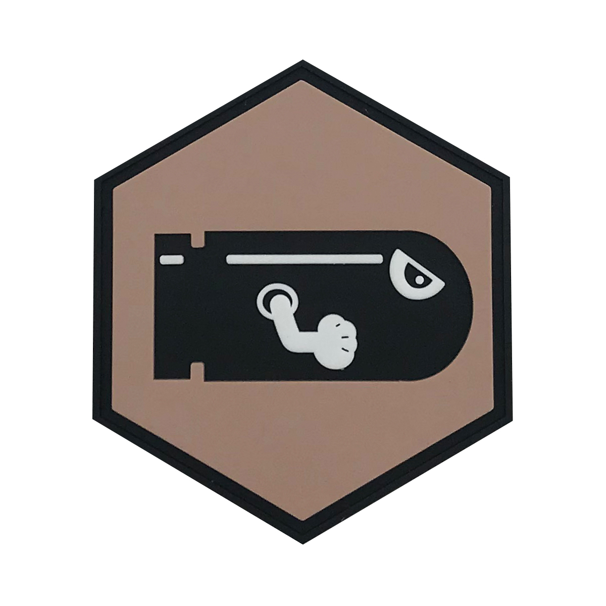 Hexagon PVC Patch Bullet Bill | Airsoft Megastore