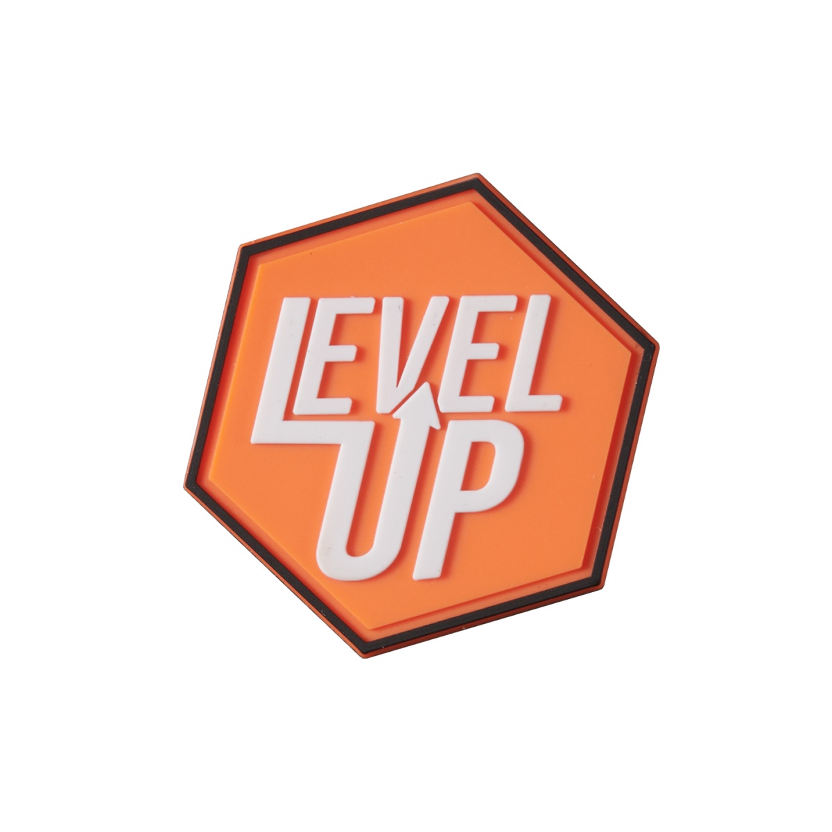 Hexagon PVC Patch "Level Up" | Airsoft Megastore