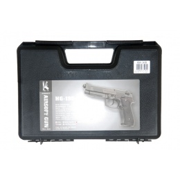 HFC M9 Gas Blowback Semi-Auto Airsoft Pistol - BLACK | Airsoft Megastore