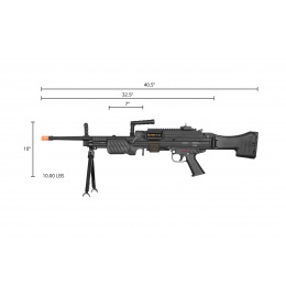 Elite Force H&K Licensed MG4 Airsoft AEG Light Machine Gun (Color ...
