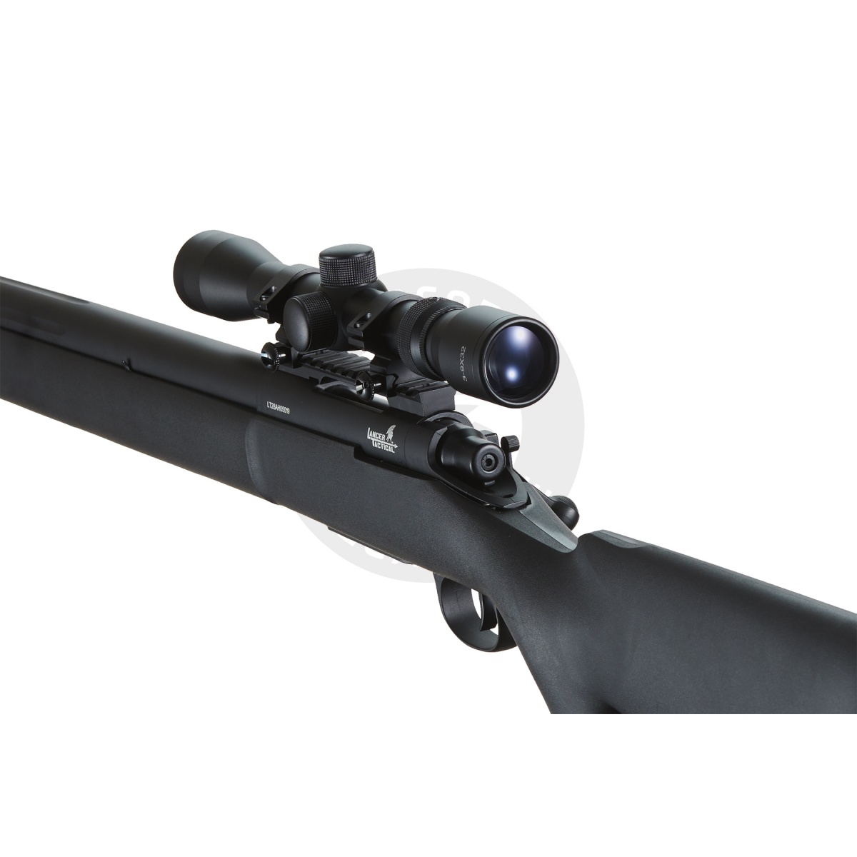 Lancer Tactical High FPS M24 Bolt Action Spring Powered Sniper Rifle w/ Scope (Color: Tan ...