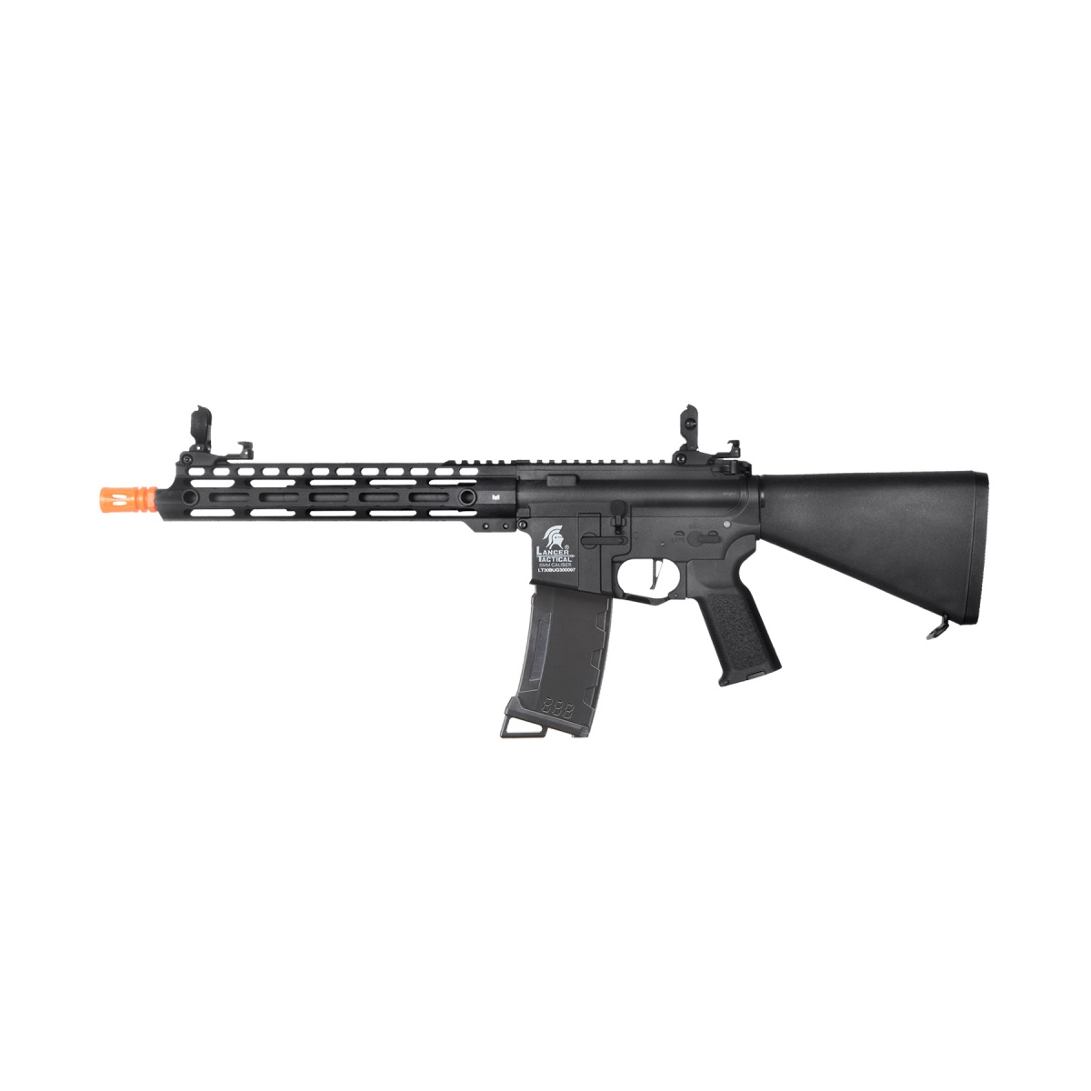 Lancer Tactical Gen 3 Enforcer Black Bird Airsoft AEG w/ Stubby Stock ...