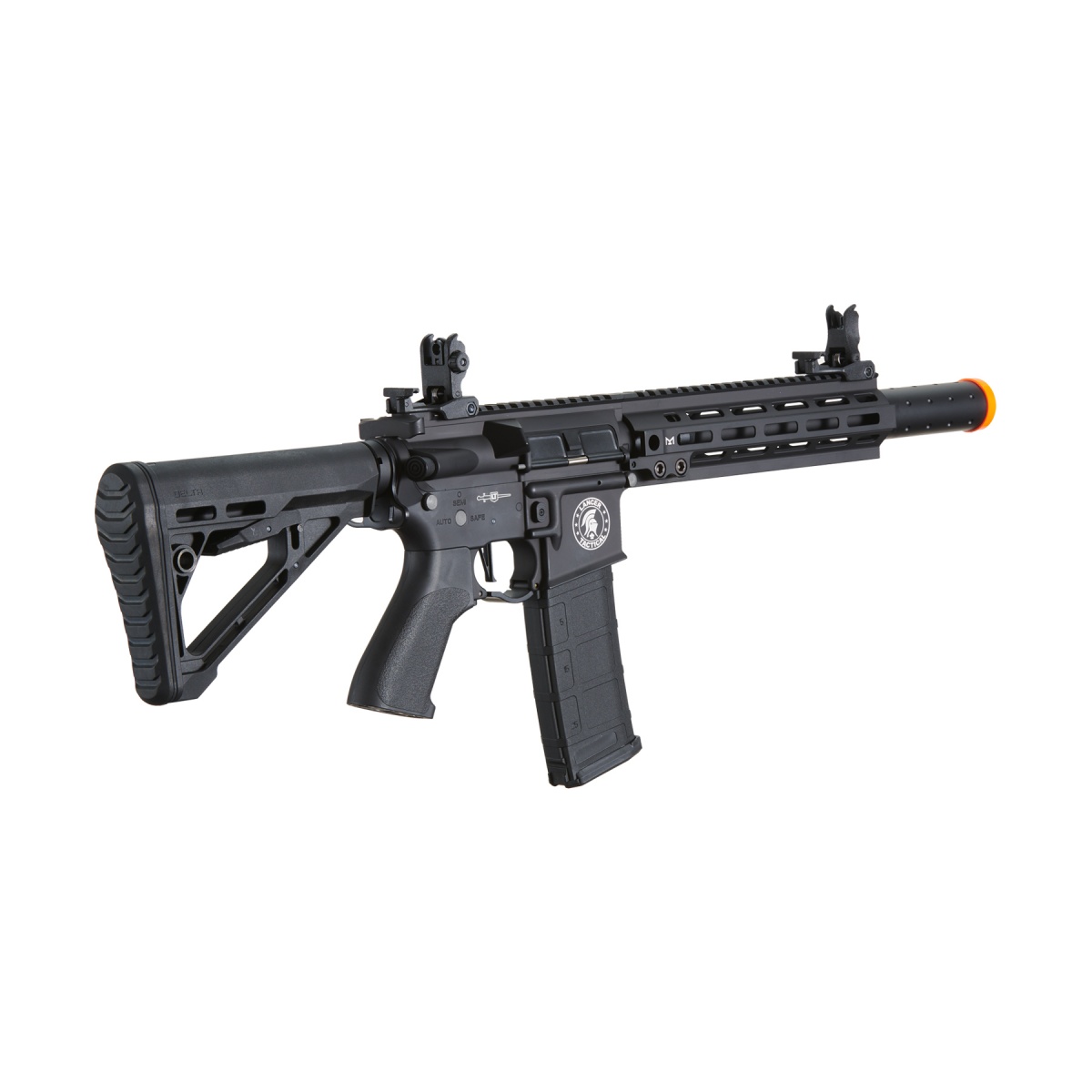 Lancer Tactical Blazer 10" M-LOK Proline Series M4 Airsoft Rifle with ...