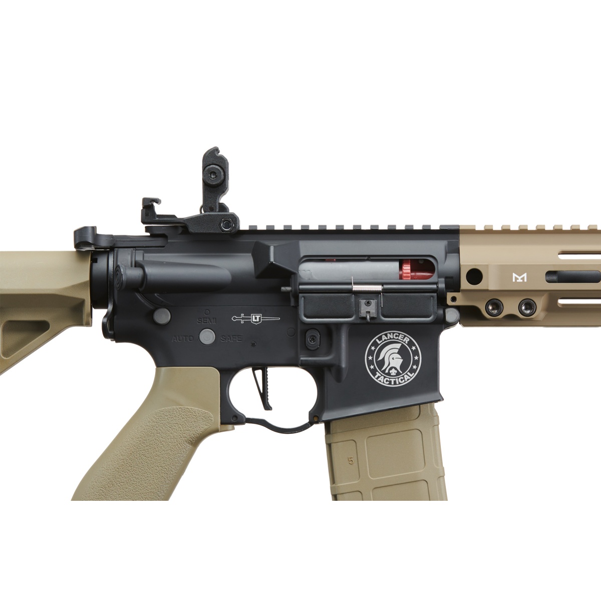 Lancer Tactical Blazer 10" M-LOK Proline Series M4 Airsoft Rifle with ...