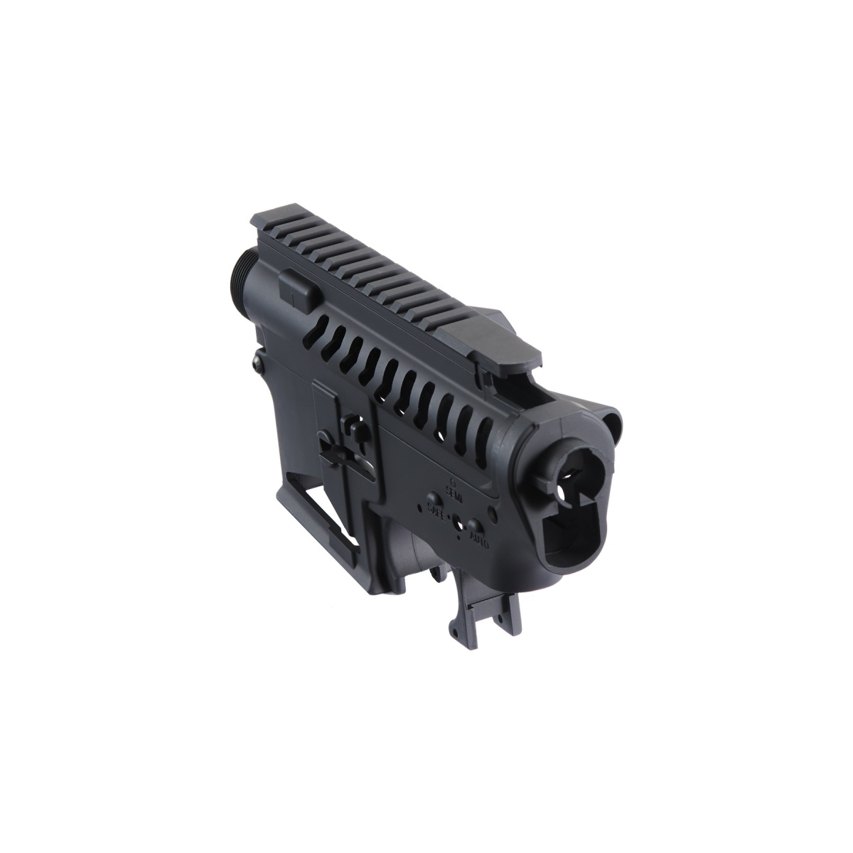 Lancer Tactical M4 AEG Full Metal Unpainted Skeletonized Upper and ...