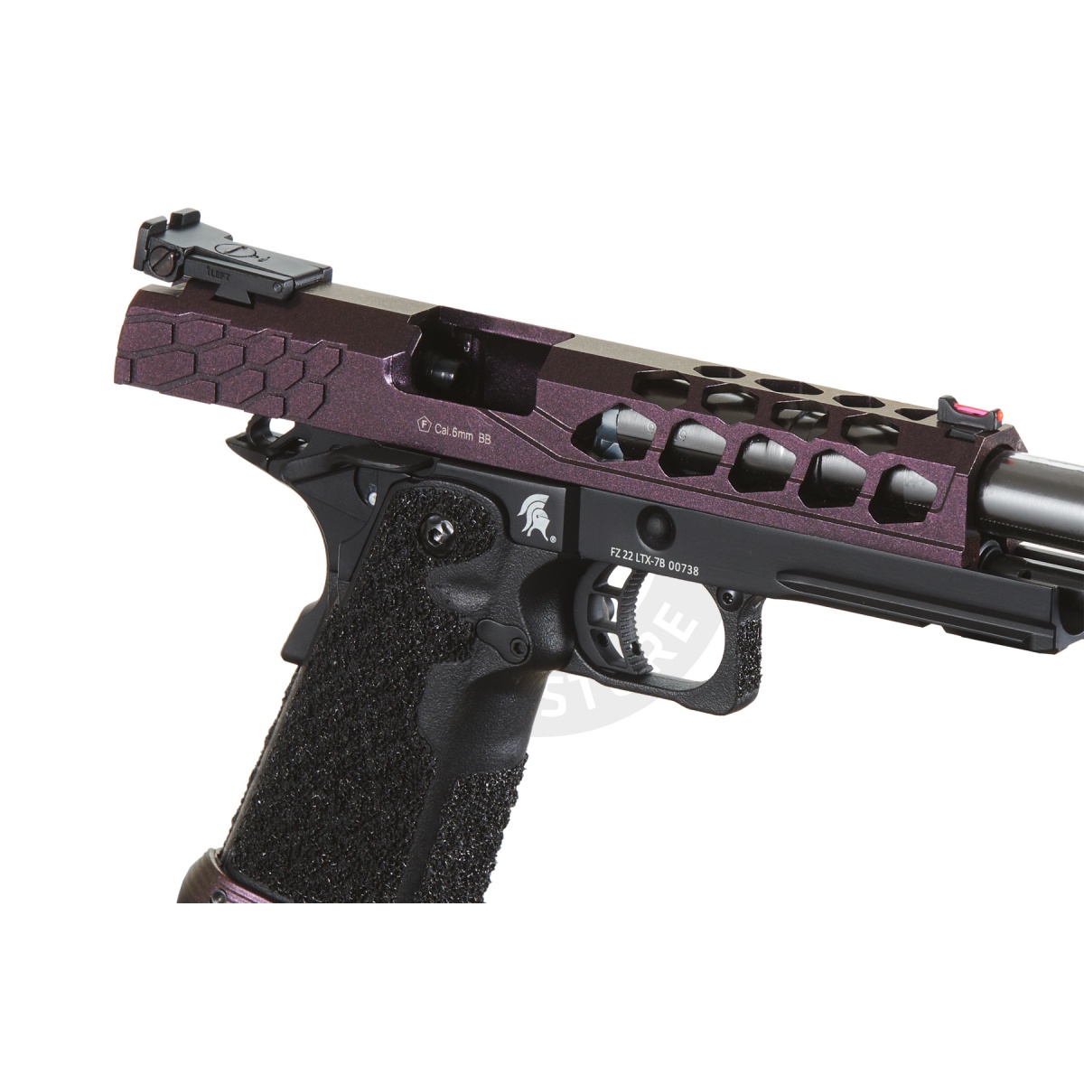 Lancer Tactical Stryk Hi-Capa 5.1 Gas Blowback Airsoft Pistol (Cerakote ...