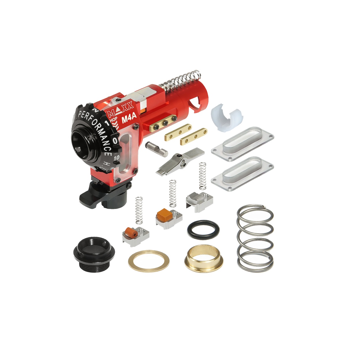 Maxx Model CNC Aluminum Hop-Up Chamber for M4/M16 Series Airsoft AEG ...