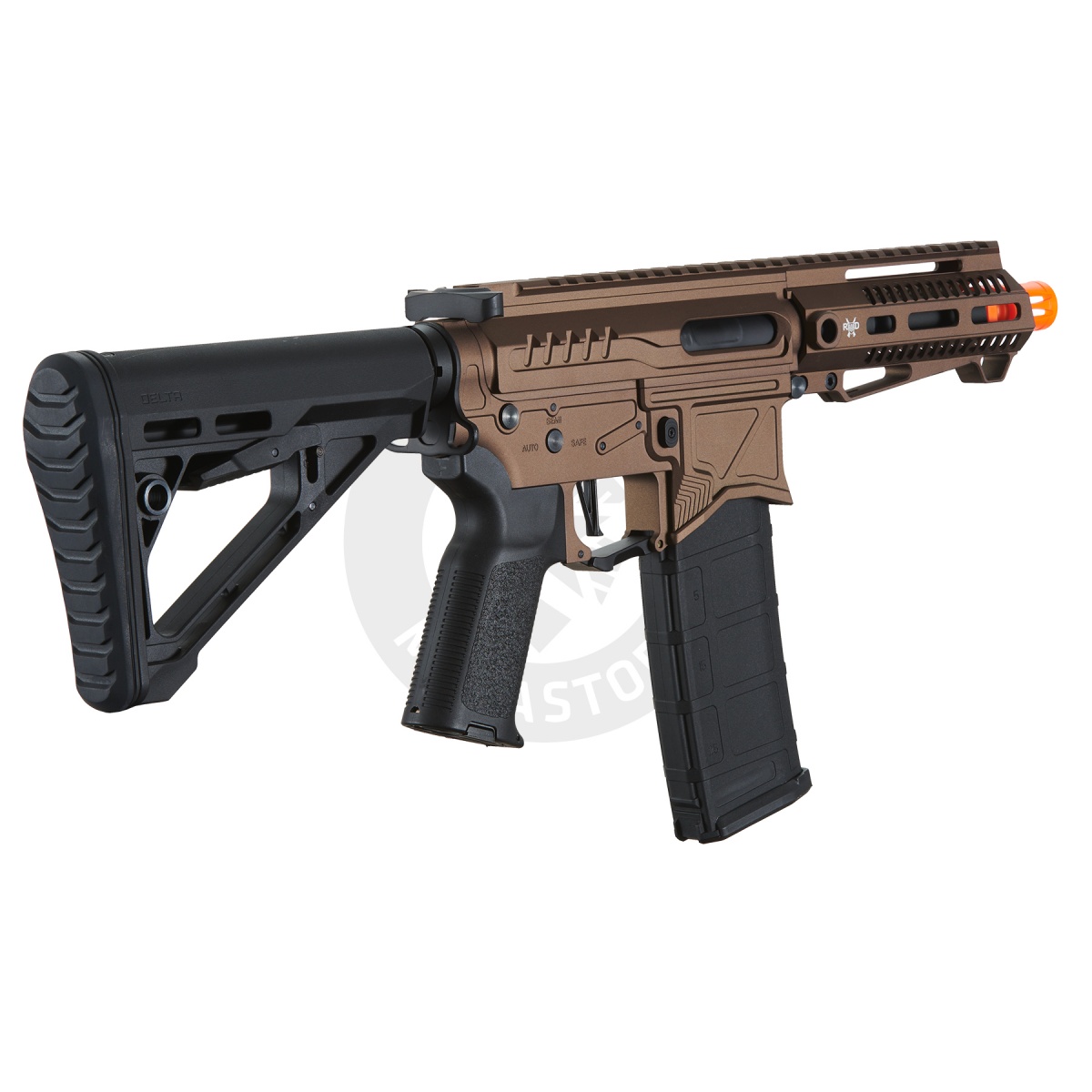 Zion Arms R15 Mod 1 Short Barrel Airsoft Rifle with Delta Stock (Color ...