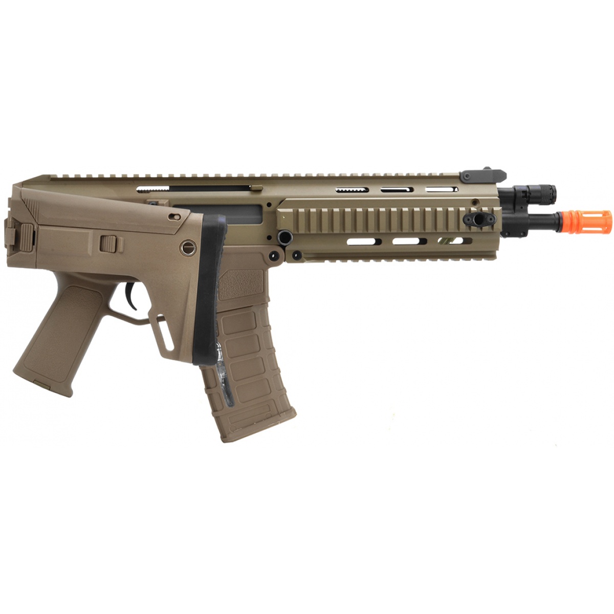 Atlas Custom Works Airsoft Masada Assault Rifle AEG Short Version - TAN ...