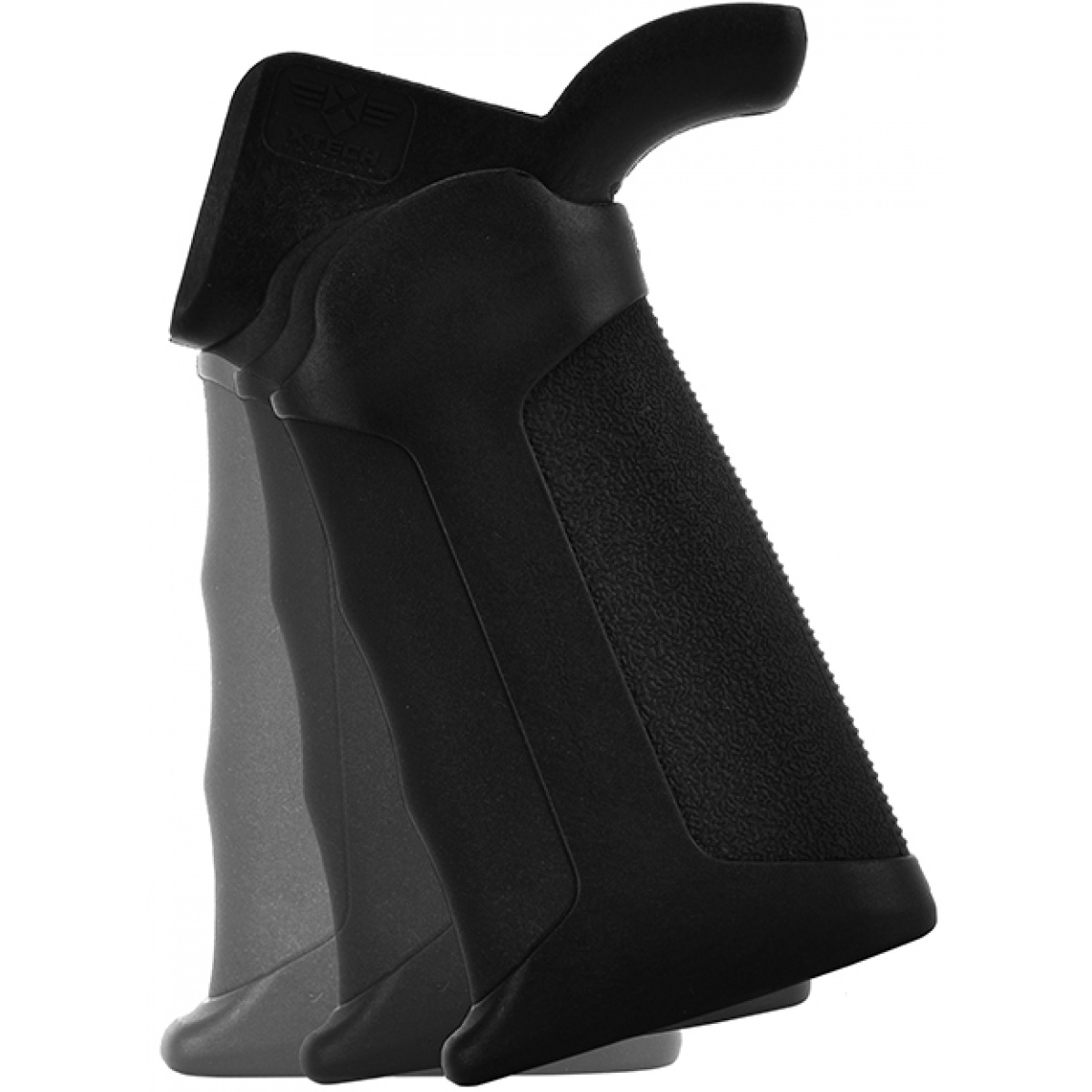 XTECH Tactical Adjustable Tactical Grip ATG AR-15 Pistol Grip - BLACK | Airsoft Megastore