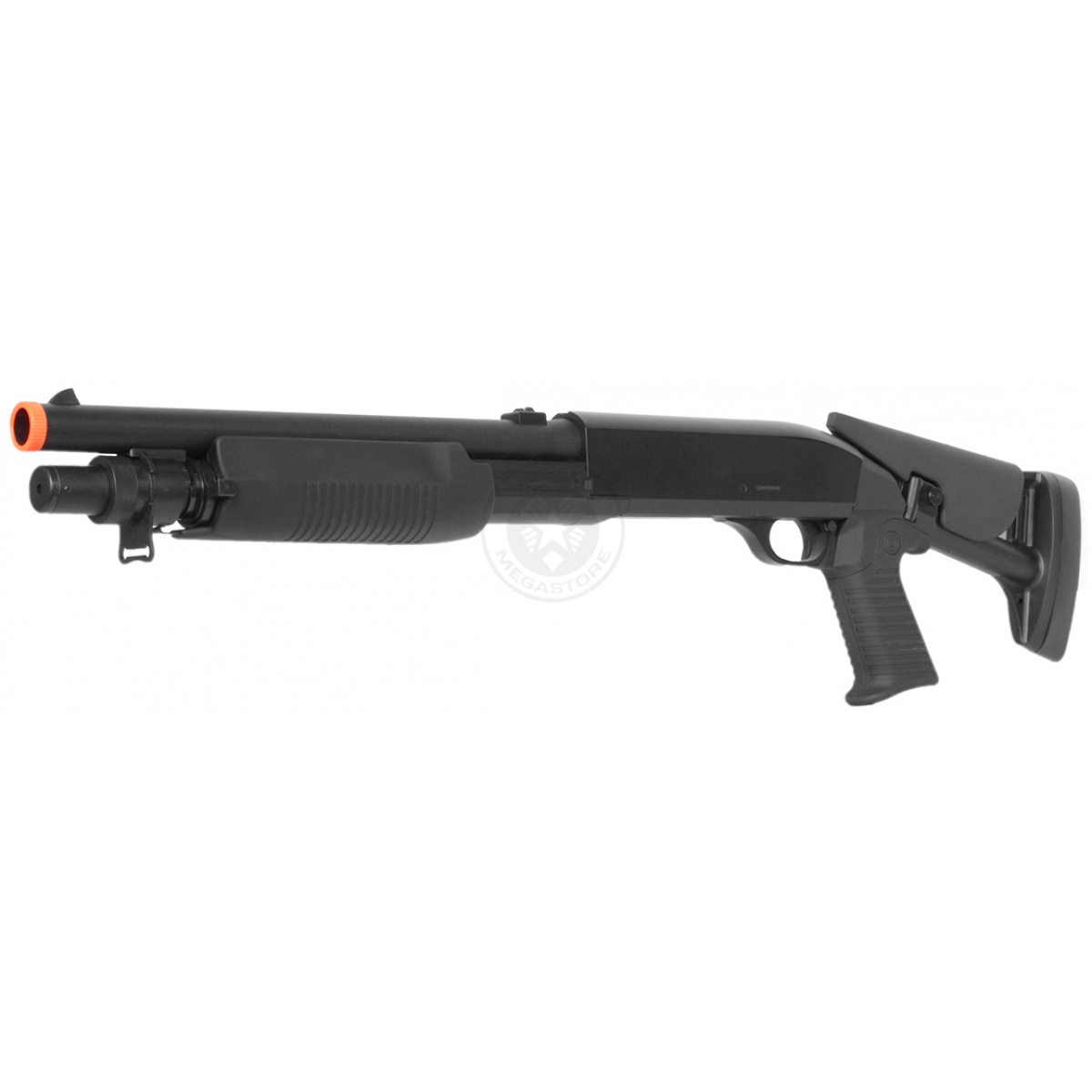 DE M3 Multi-Shot Triple Burst Airsoft CQB Shotgun - Retractable Stock ...