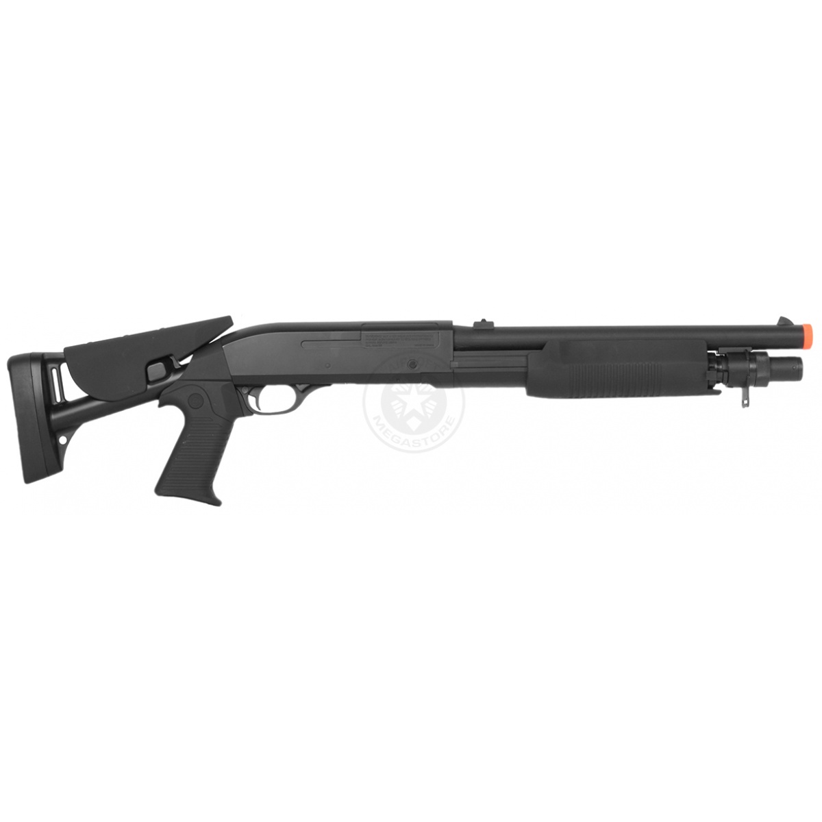 DE M3 Multi-Shot Triple Burst Airsoft CQB Shotgun - Retractable Stock ...