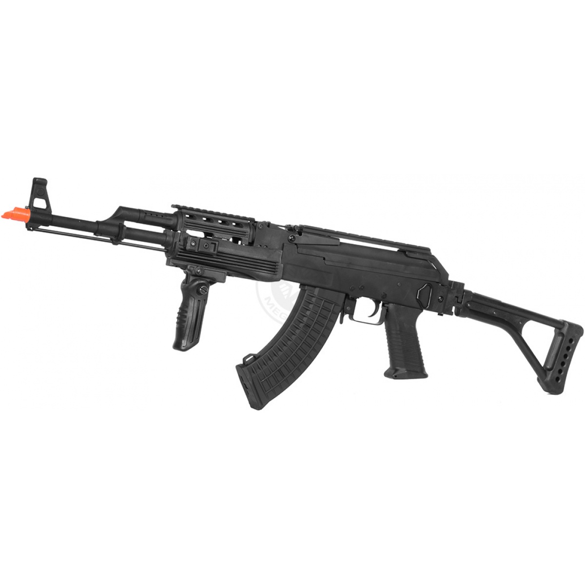 Lancer Tactical AK47U RAS Folding Stock Tactical Airsoft AEG Rifle | Airsoft Megastore