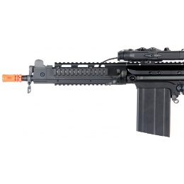 JG Airsoft FAL AEG w/ PEQ Box RIS Folding Stock - BLK | Airsoft Megastore