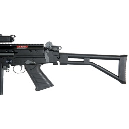 JG Airsoft FAL AEG w/ PEQ Box RIS Folding Stock - BLK | Airsoft Megastore