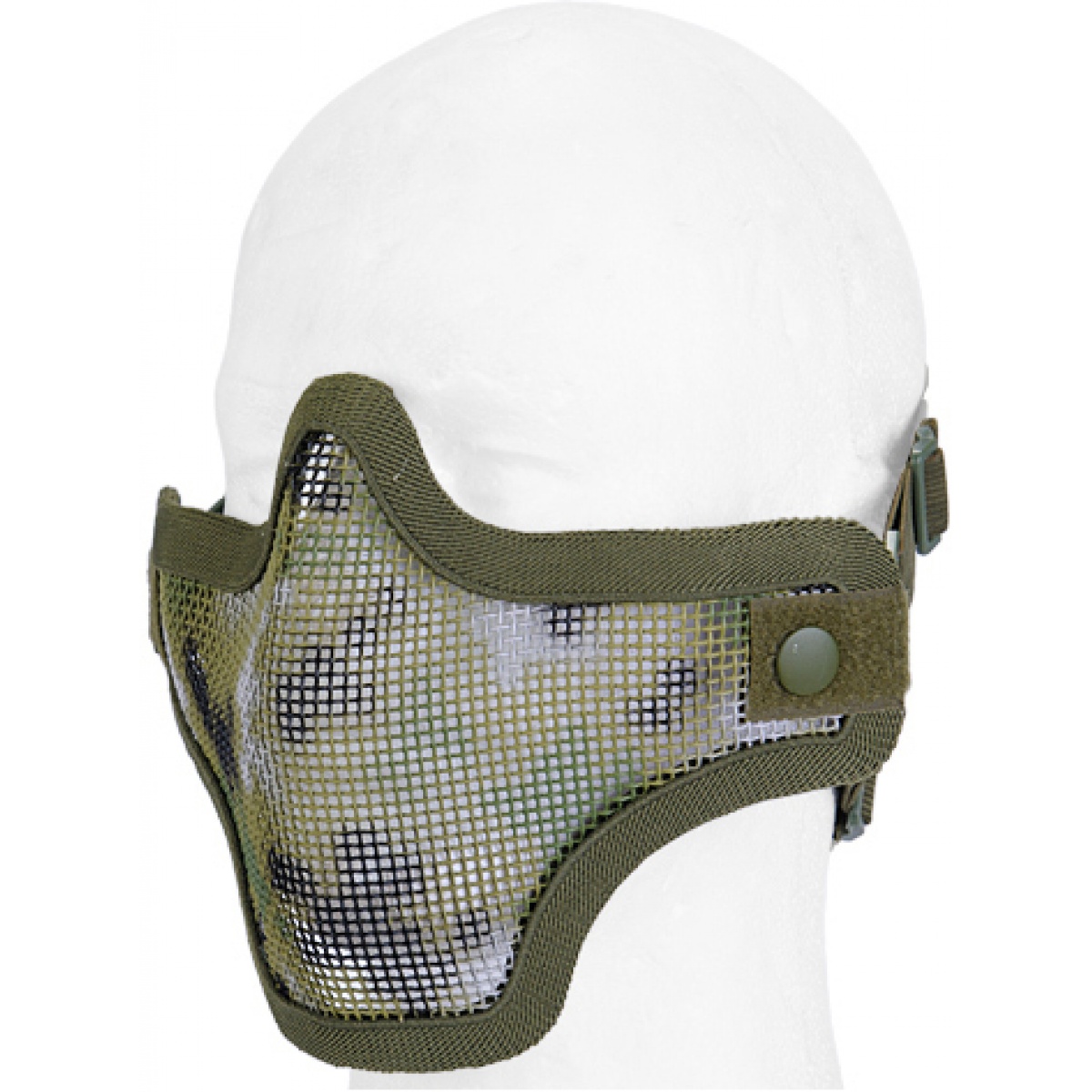 UK Arms Airsoft Tactical Metal Mesh Half Mask - JUNGLE DIGI | Airsoft ...