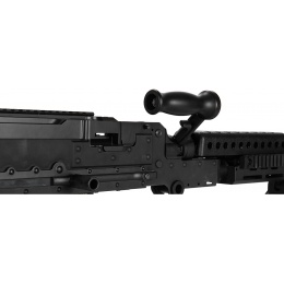 Lancer Tactical Full Metal M240 Airsoft AEG Squad Automatic Machine Gun ...