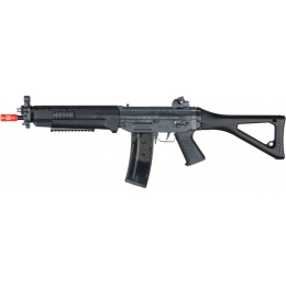 ICS Airsoft SIG 551 SWAT AEG RIS Folding Stock - BLACK | Airsoft Megastore
