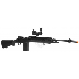 400 FPS AGM Airsoft M14 RIS Spring Sniper Rifle w/ Red Dot | Airsoft ...